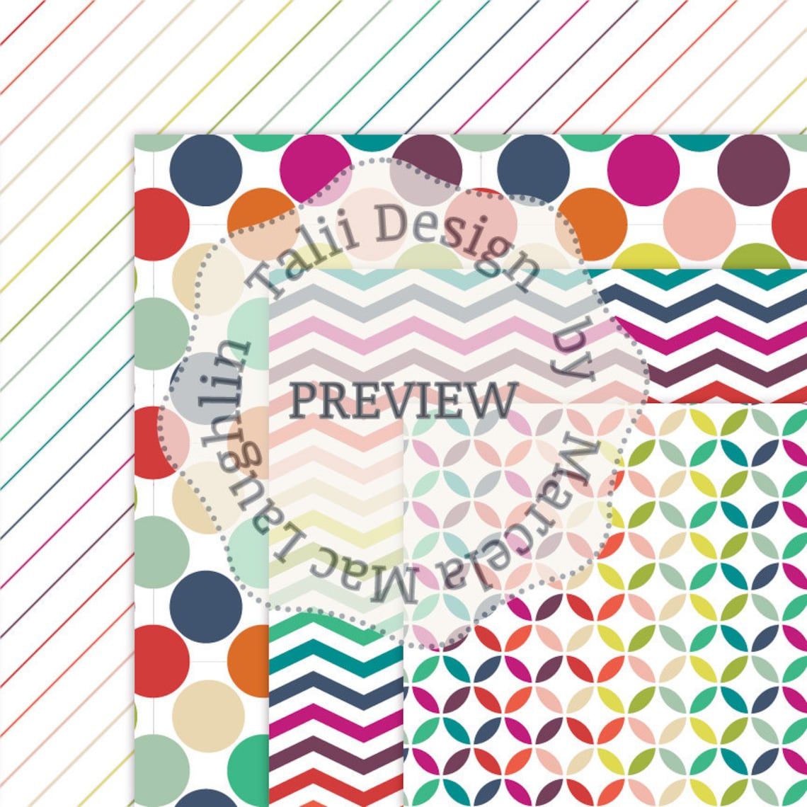 Rainbow Digital Paper RAINBOW BIRTHDAY Rainbow Colors Rainbow - Etsy