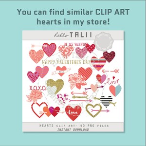 35 Hearts SVG CUT FILES- 31 Digital Hearts Svg + Png + Eps Vector + Dxf ...