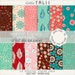 Winter Flowers Digital Paper WINTER FLORALS Patterns- Christmas Floral ...