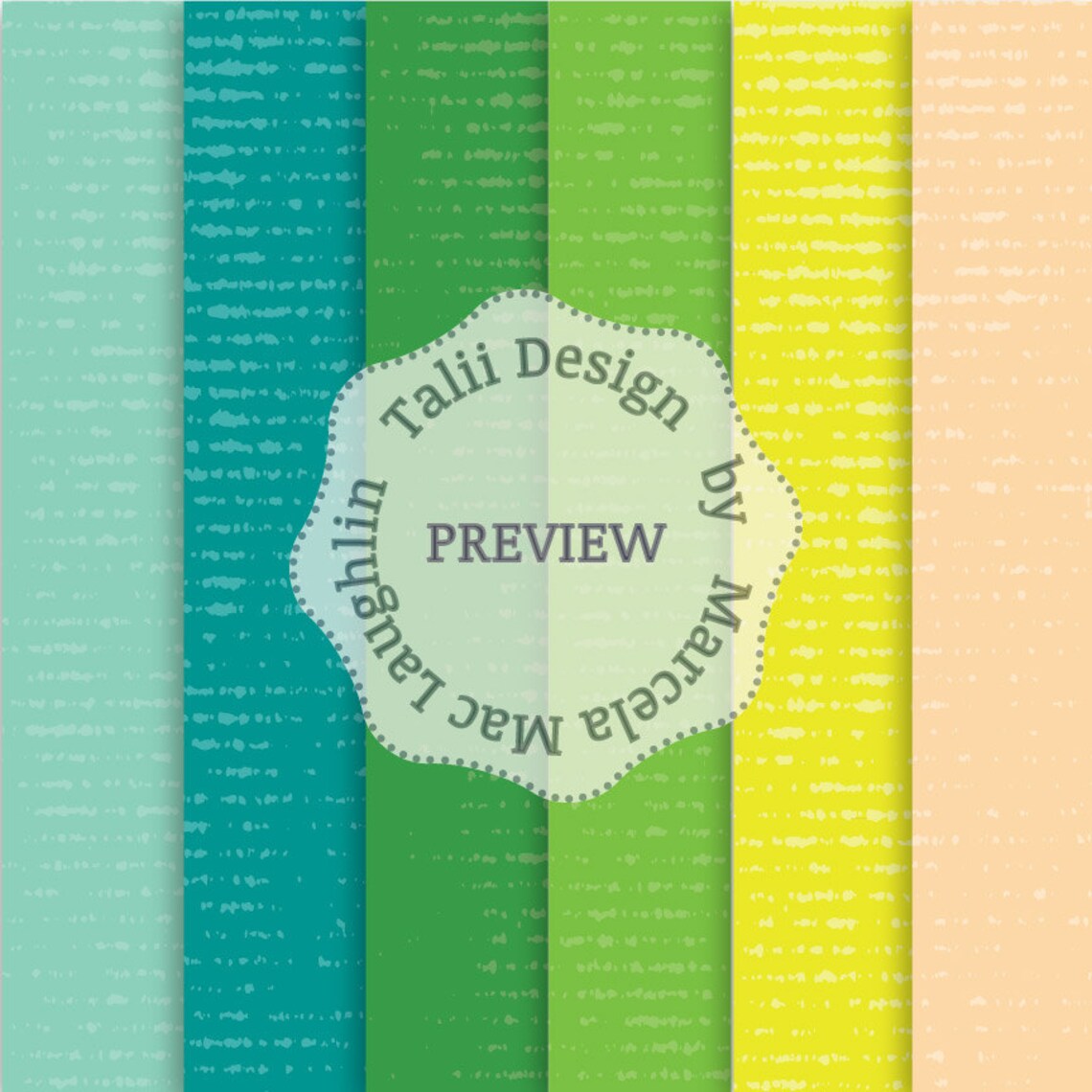 Rainbow Digital Paper BLOCK COLORS- 24 Plain Bright Papers With a Soft ...