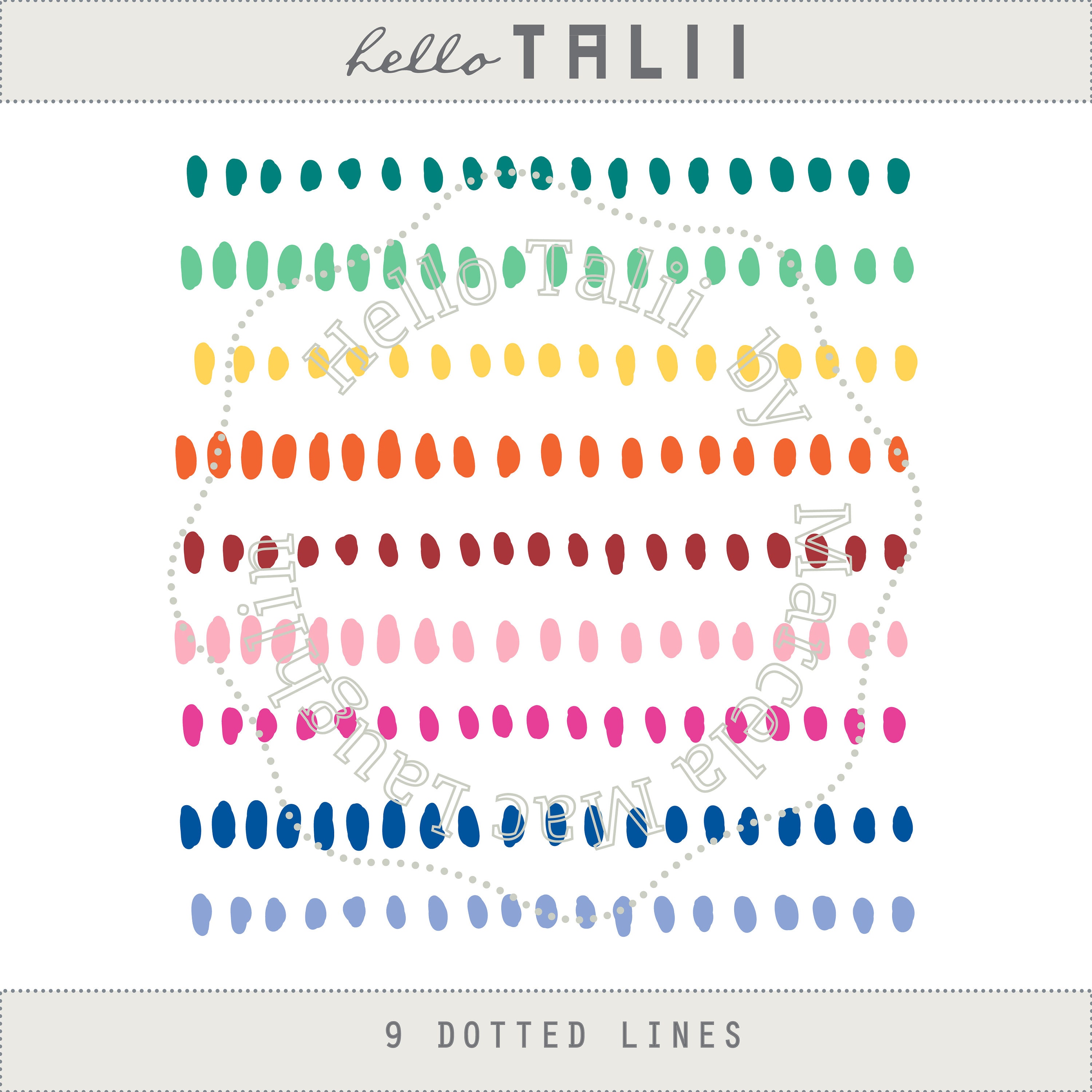 Bordes en ACUARELA CLIP ART 44 bordes digitales pintados en | Etsy