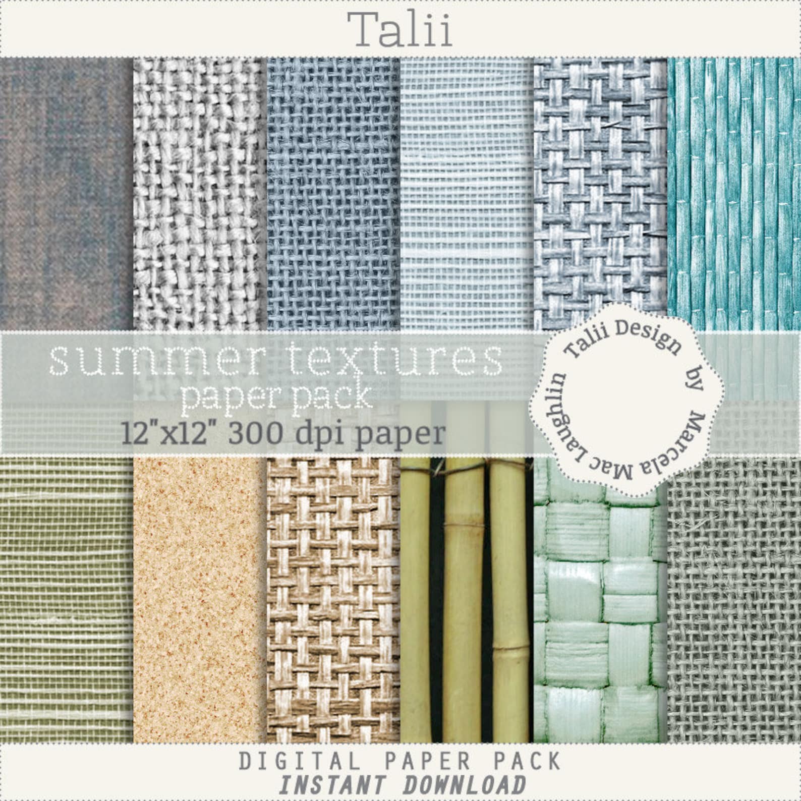 Summer Textures SUMMER DIGITAL PAPER Beach Textures: Sand | Etsy