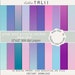 PASTEL OMBRE Digital Paper Pink Purple and Teal Ombre - Etsy