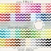 Thin Chevron DIGITAL PAPER Fine CHEVRON Backgrounds Rainbow - Etsy