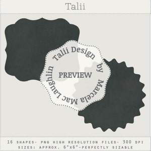 CHALKBOARD FRAMES CLIPART- 16 Black Frames Labels in Chalkboard ...