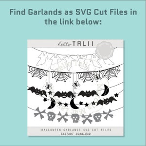 Halloween Clipart HALLOWEEN Bunting Flags and Banners- Clipart Flags ...