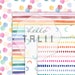 WATERCOLOR RAINBOW Digital Paper- Pastel Rainbow Watercolor Rainbow ...