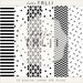 MINIMAL Black and White Digital Paper + Clipart Overlays- Minimalist ...