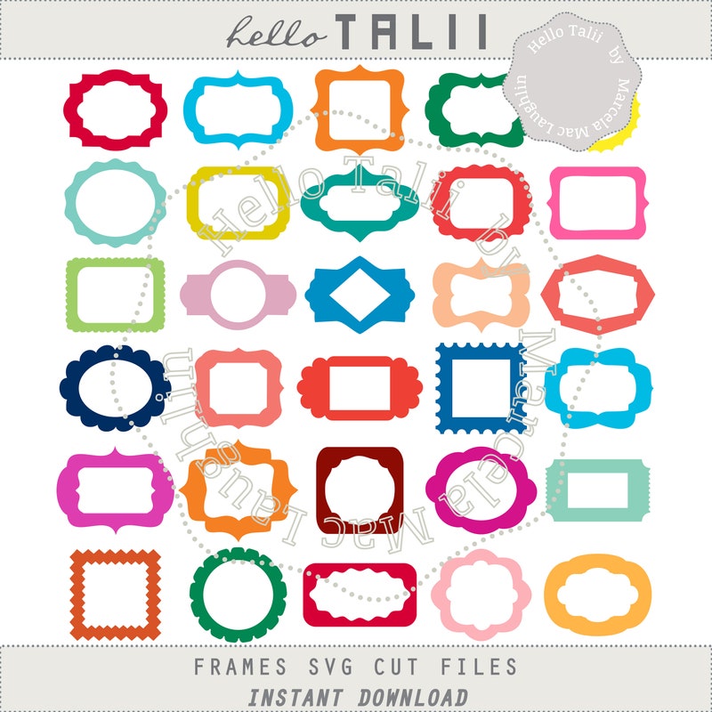 Die Cut Frames - Etsy