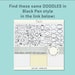Chalkboard Doodles Clip Art- 101 WHITE CHALK DOODLES+ 3 Chalkboard ...