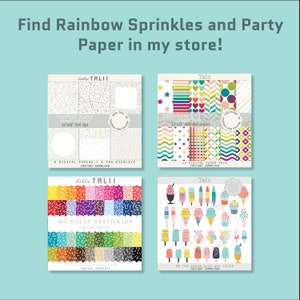 WATERCOLOR RAINBOW Digital Paper- Pastel Rainbow Watercolor Rainbow ...