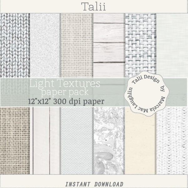 Burlap Digital Paper - Etsy