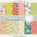 Flower Digital Paper FLORAL PATTERNS- Floral Digital Backgrounds Spring ...