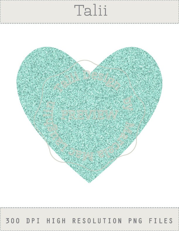 Glitter HEARTS Clipart BUNDLE Digital Valentine Day Clip Art | Etsy