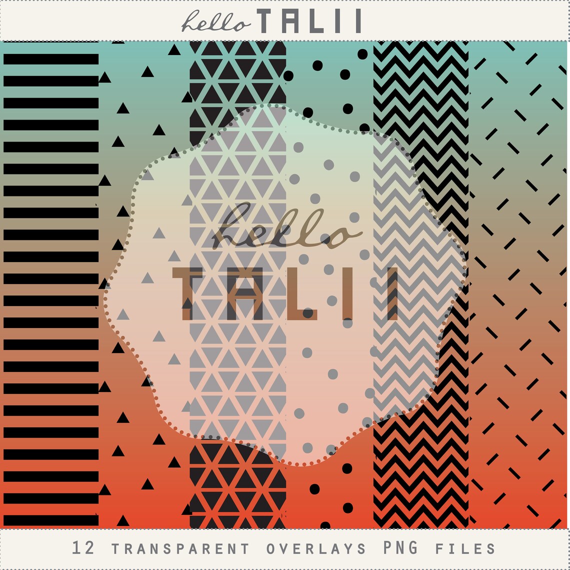 MINIMAL Black and White Digital Paper Clipart Overlays | Etsy