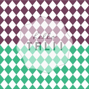 DIAMONDS Digital Paper Rainbow Colors Diamonds Backgrounds Bright and ...