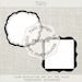 Handdrawn Frames CLIP ART LABELS- 16 Frames Labels Tags Hand Drawn ...