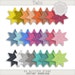 Glitter Stars CLIPART- 24 Stars in Rainbow Colors Sparkling Background ...