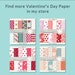 Sweet Valentine DIGITAL PAPER PACK- Hearts Stripes and Dots Backgrounds ...