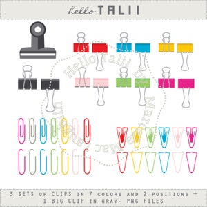 Office CLIPART Megabundle- Back to School 100+ Clip Art Files- Sticky ...