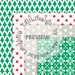Christmas Digital Paper red and Green MERRY CHRISTMAS Patterns Ikat ...