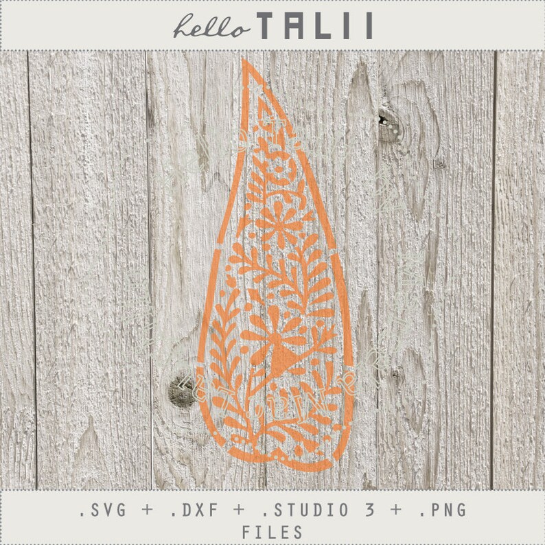 DIGITAL FLOWER Paisley Stencil Svg Cut Files Arabesque | Etsy