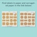 Paper and Cardboard Textures DIGITAL PAPER Kraft Paper White - Etsy