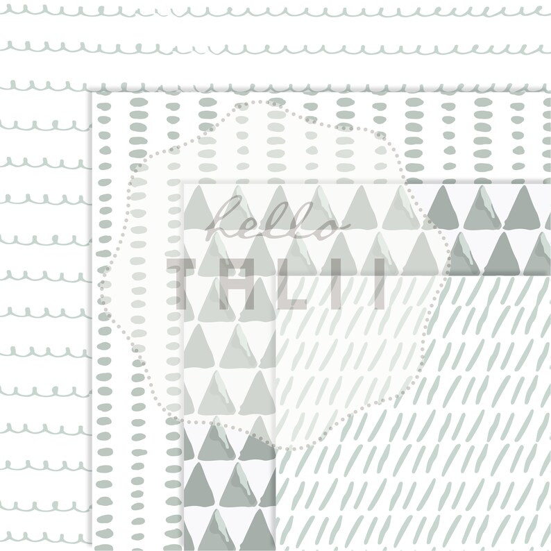 NEUTRAL Digital Paper WATERCOLOR Backgrounds Handpainted - Etsy