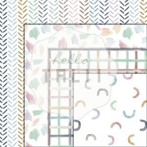 WATERCOLOR NEUTRAL COLORS Digital Paper- Neutral and Pastel Watercolor ...