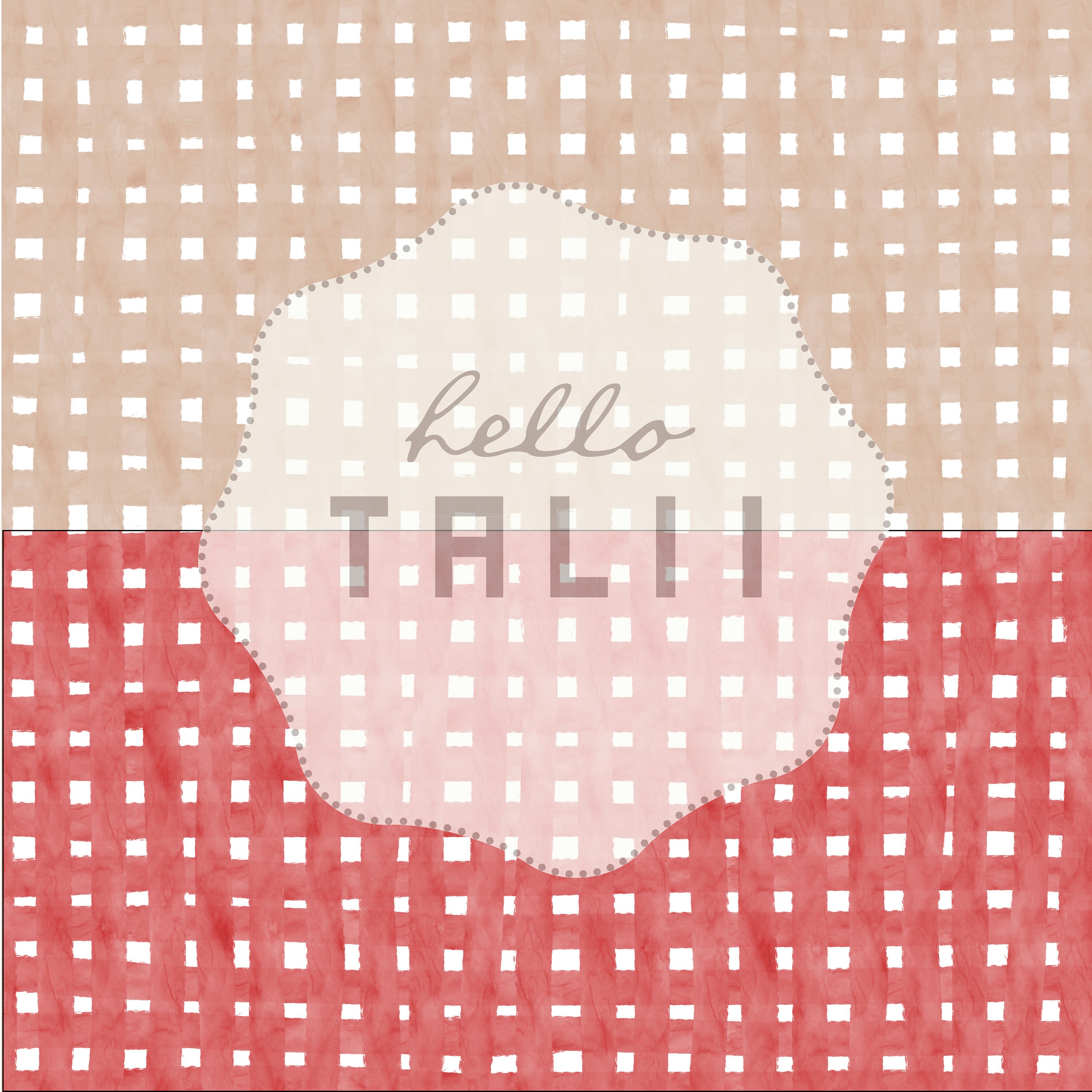 WATERCOLOR CROSSHATCH Digital Paper Multicolor Gingham Hand - Etsy