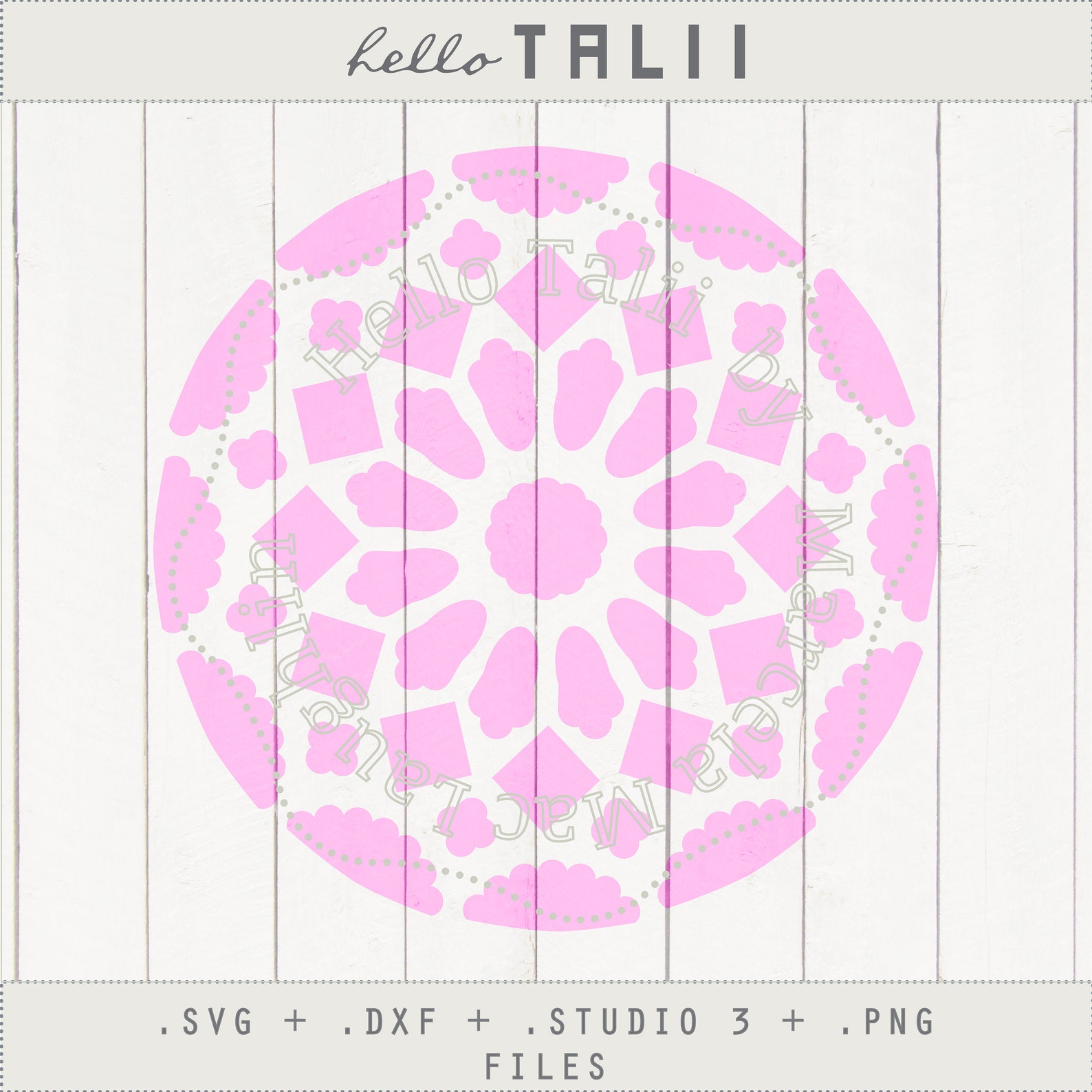 Rosette DIGITAL Stencil SVG Cutting Files Rose Window - Etsy