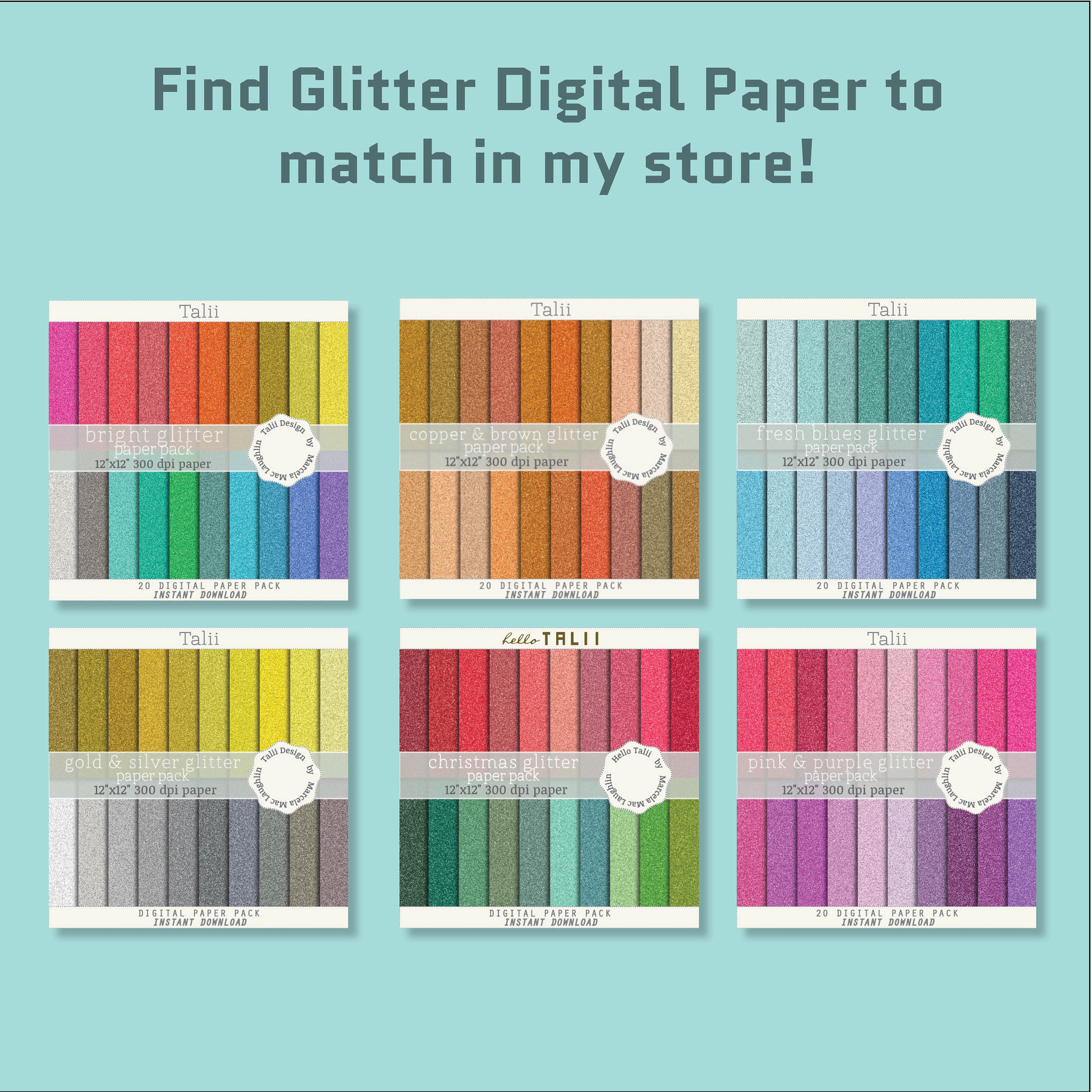 Glitter HEARTS Clipart BUNDLE Digital Valentine Day Clip Art | Etsy