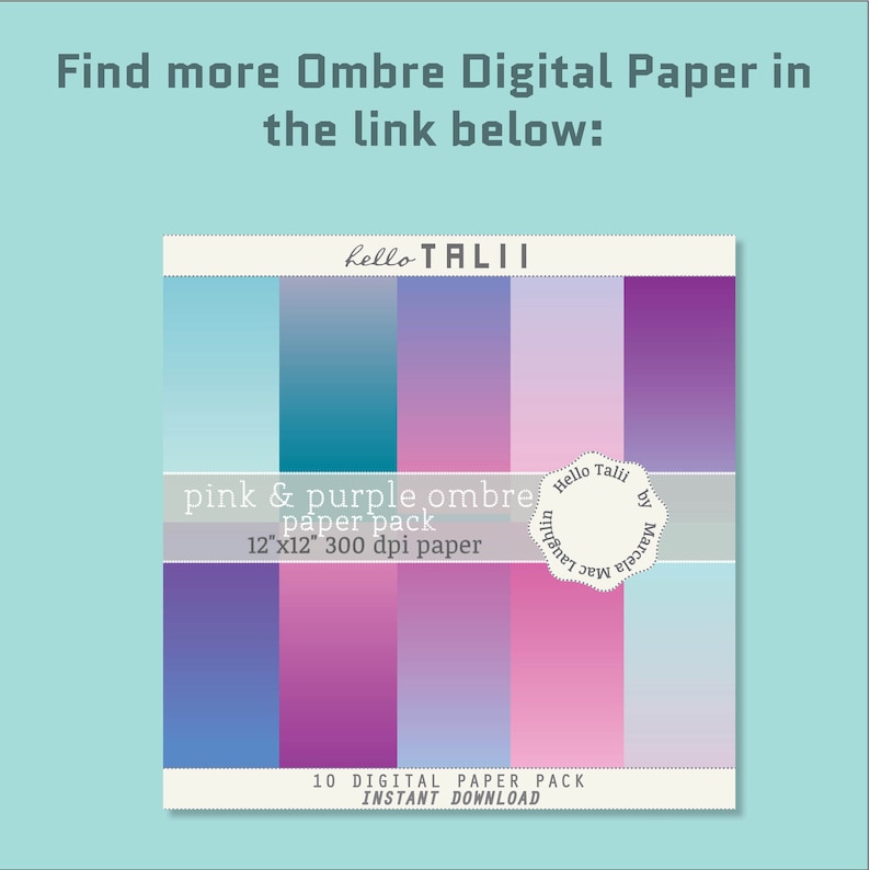 RAINBOW OMBRE Digital Paper Rainbow Gradient Textures Soft | Etsy