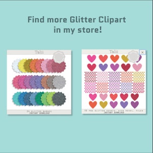 Glitter Stars CLIPART- 24 Stars in Rainbow Colors Sparkling Background ...