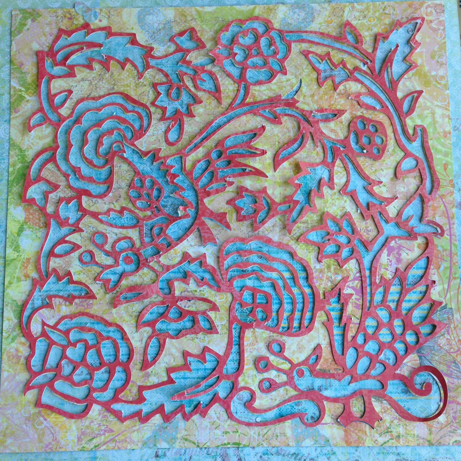 Mexican Birds LAYERED SVG Birds and Flowers Digital Overlay - Etsy