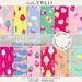 Ice Cream Digital Paper ICE CREAM PARTY Ice Cream Cones Ice - Etsy