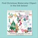 Christmas WATERCOLOR Digital Paper- Red Green White Watercolor Patterns ...