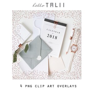 Rose Gold GLITTER CONFETTI Frames Clip Art + Digital Papers- Copper ...