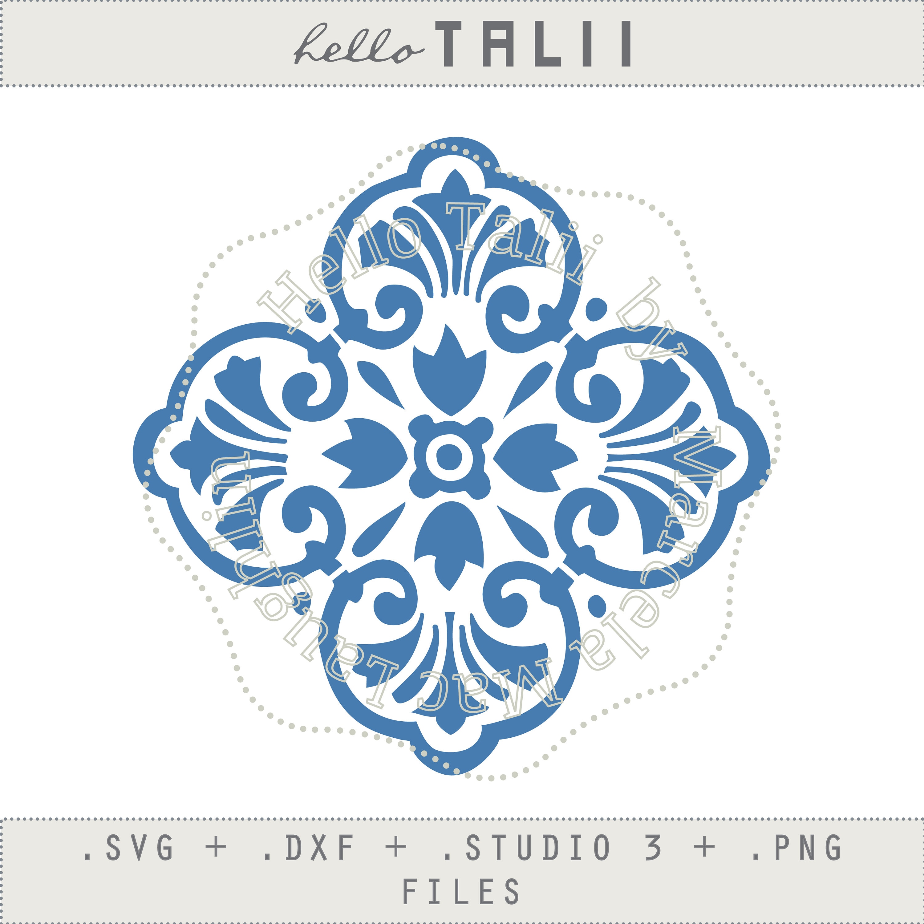 Moroccan Mosaic Stencil SVG CUT Clipart DIY Digital Template - Etsy