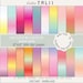 RAINBOW OMBRE Digital Paper Rainbow Gradient Textures Soft Pastel ...