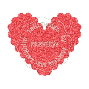 Scallop Hearts Clipart GLITTER SCALLOP Digital HEARTS 16 Hearts Rainbow ...