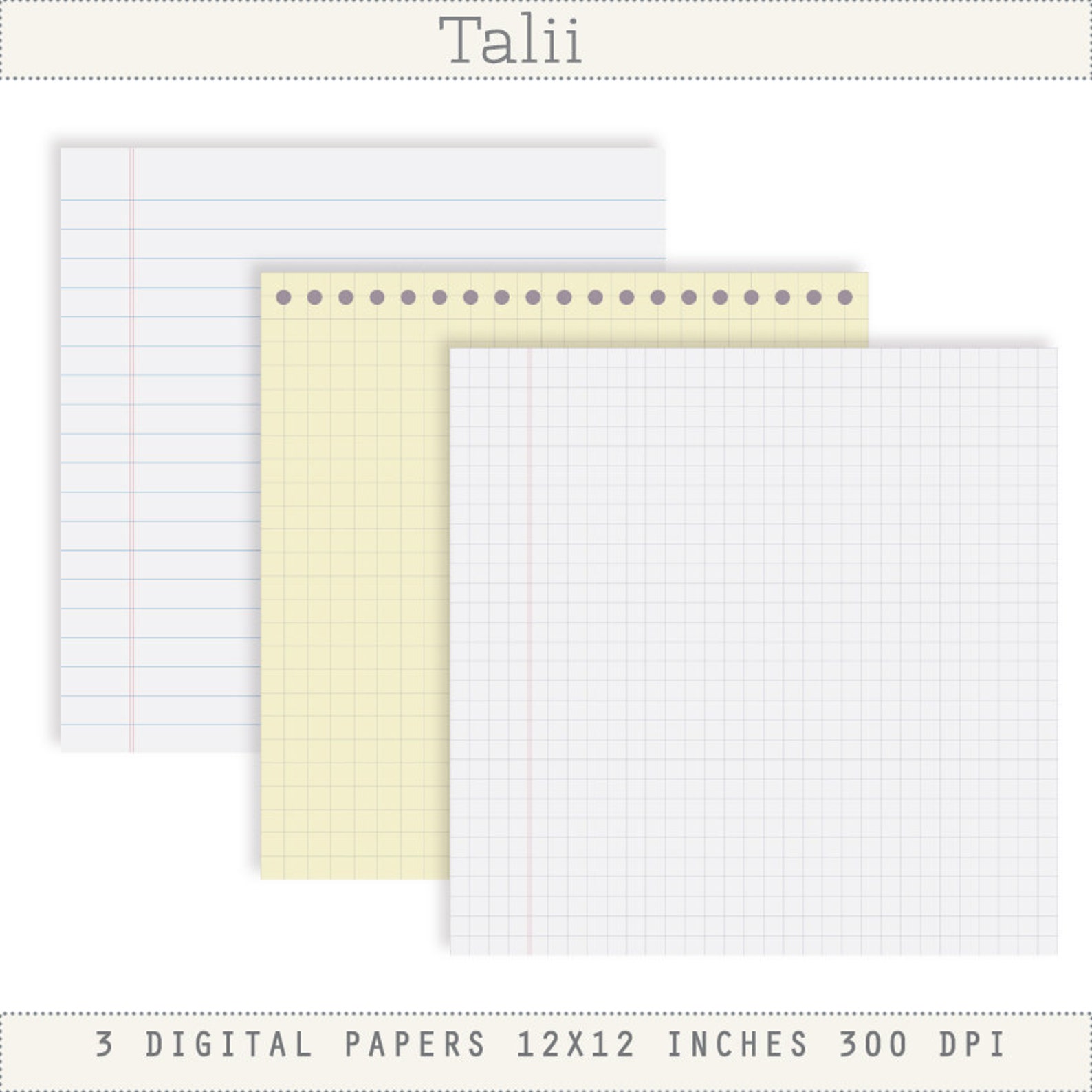 101 DOODLES Clipart 3 COPYBOOK Digital Papers Handdrawn | Etsy