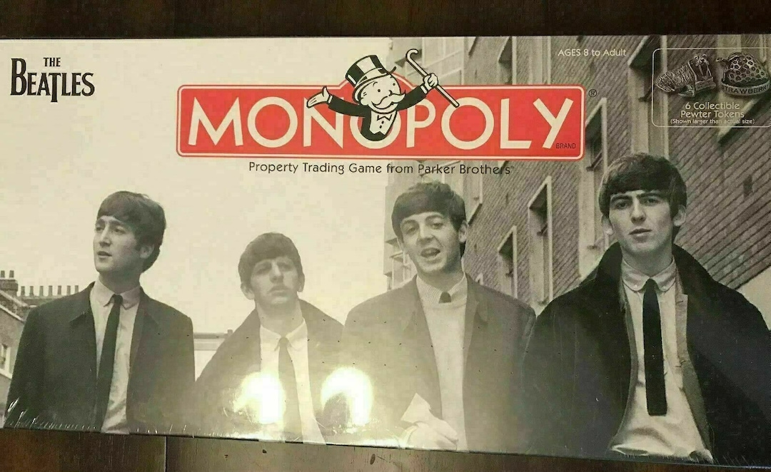 THE BEATLES Monopoly Collector's Edition 2008 Board Game - Etsy