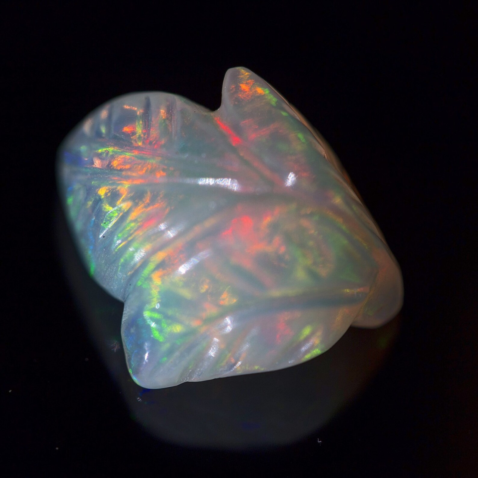 Leaf Opal Carving - 4.5 Cts - Etsy