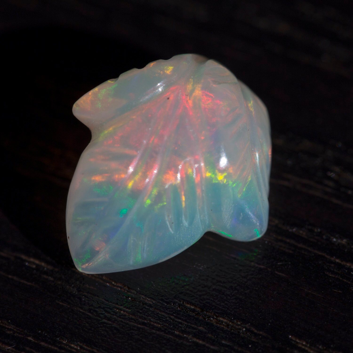 Leaf Opal Carving 4.5 Cts - Etsy