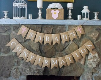 Confirmation Decor | Etsy