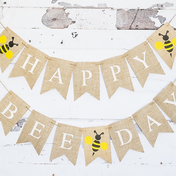 Bumble Bee Banner - Etsy