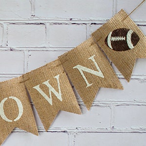 Touchdown Football Banner Football Banner Football Decor - Etsy
