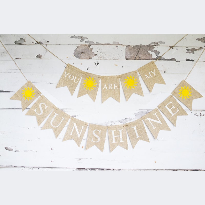 Sunshine Banner - Etsy