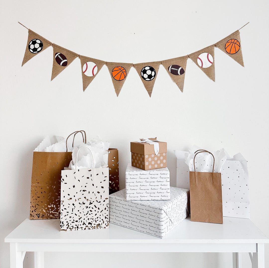 Sports Banner | Birthday Party Decorations | Sports Themed Decor ...